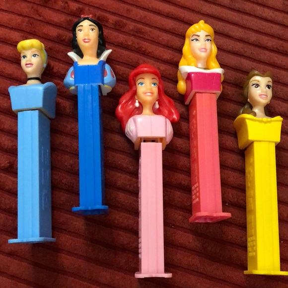 PEZ | Toys | Pez Dispensers Set Of 5 Disney Princess Collection | Poshmark